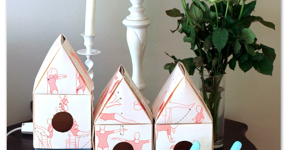 Paper Bird Houses