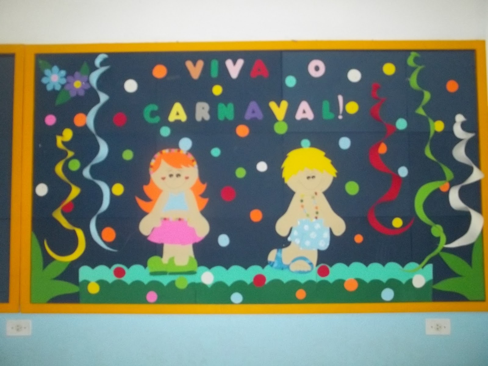 CRIANDO COM E.V.A: Painel de Carnaval