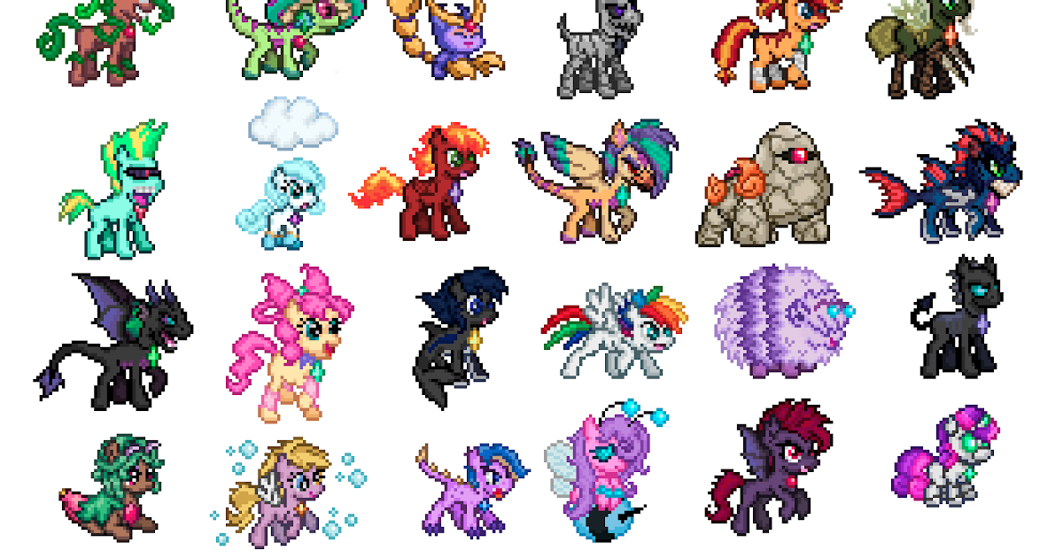 YotesMark: Pony Sprites (Work in Progress)