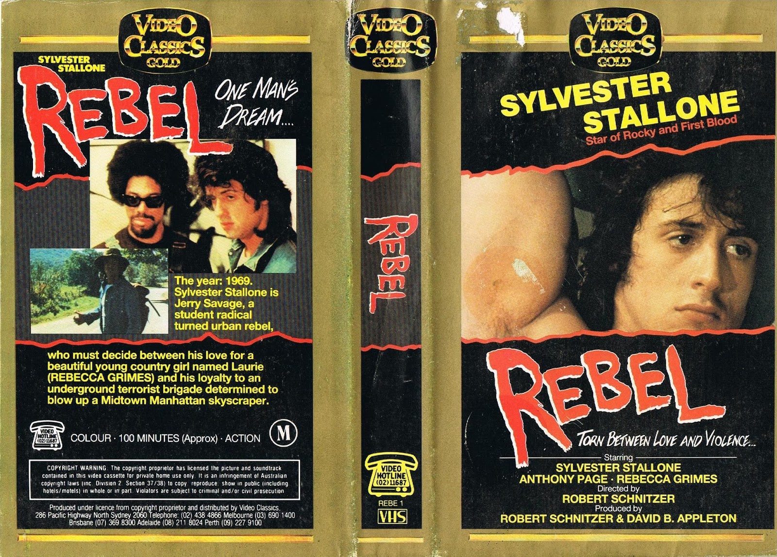 Australian VHS Covers: Video Classics Gold Collection