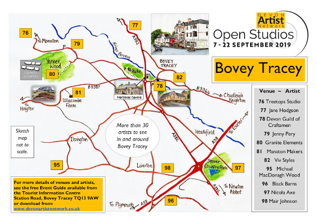 Granite Elements : Bovey Tracey Map for DOS