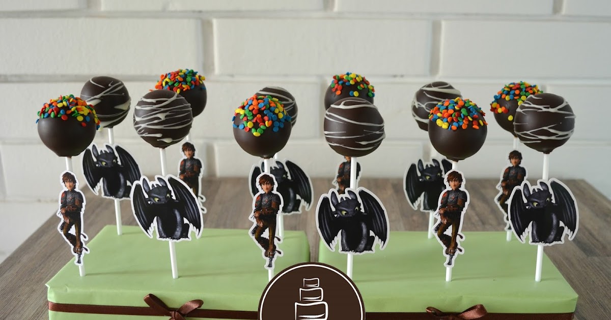 Torte i slatkiši : Popsi - How to train your dragon (cake pops)