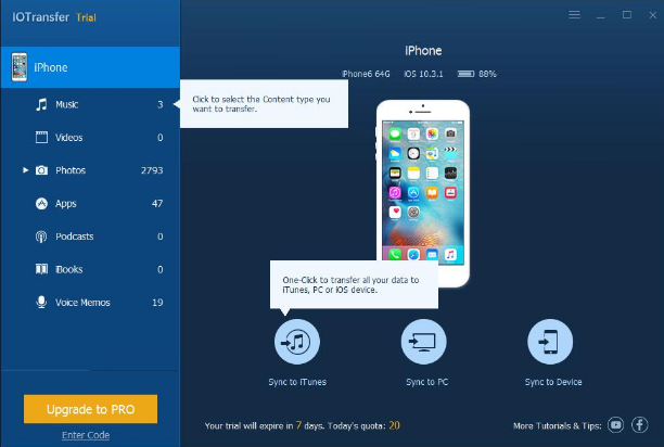 IOTransfer PRO - Ücretsiz Lisans