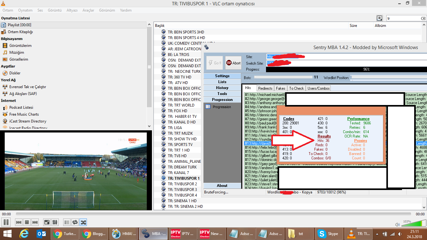 36 ADET TR IPTV 2018 ~ openbullet proxyless config capture 2022 api ...