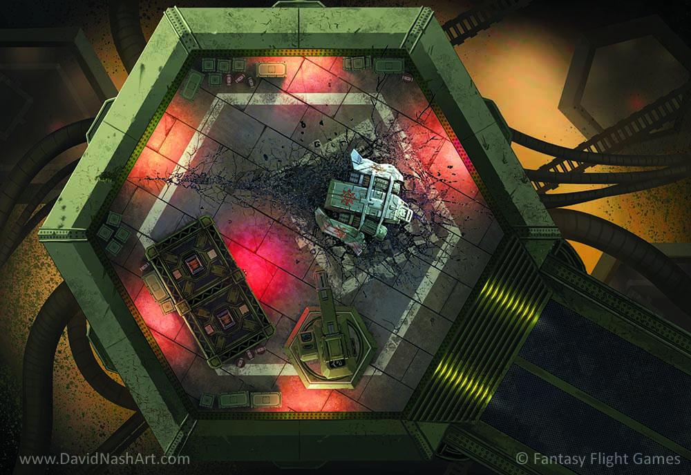 The Art of David Auden Nash: Dark Heresy Map Pack