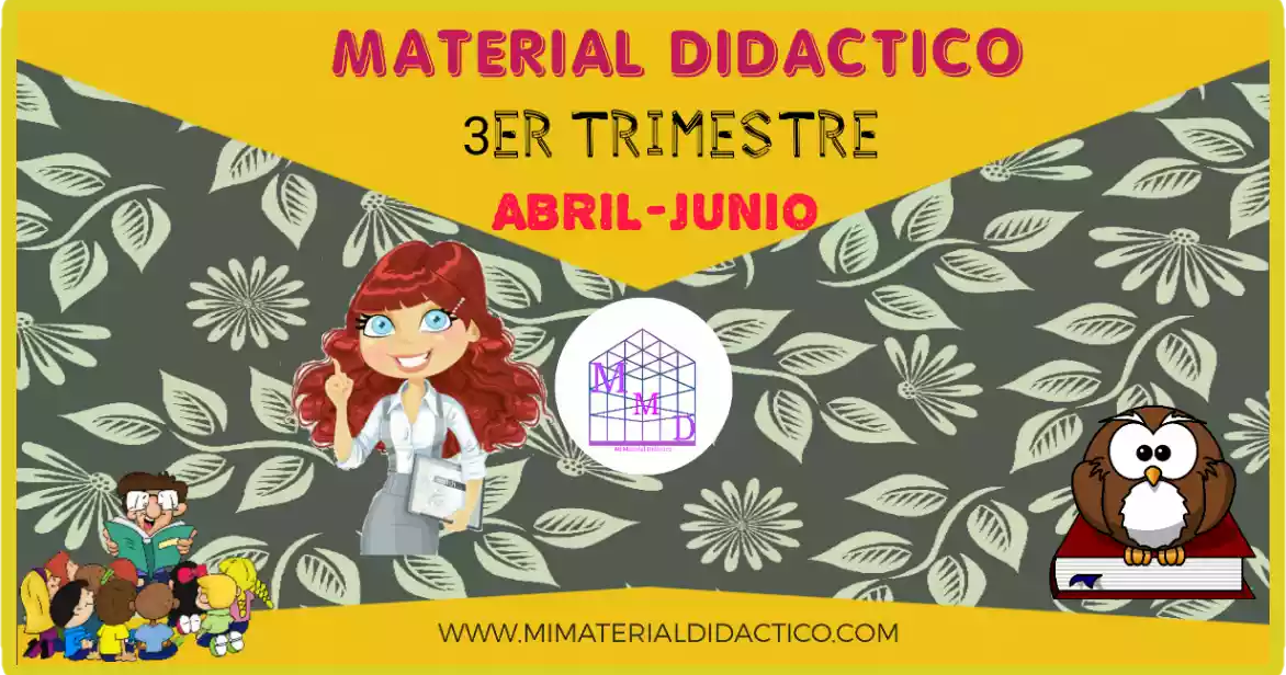 MATERIAL DIDACTICO ABRIL-JUNIO 6TO GRADO | MATERIAL EDUCATIVO PRIMARIA