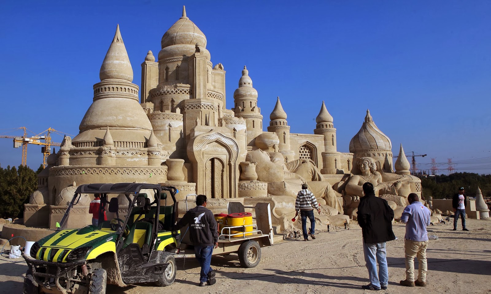 Kuwait Sand Village World's Largest Sand Village - Images Archival Store
