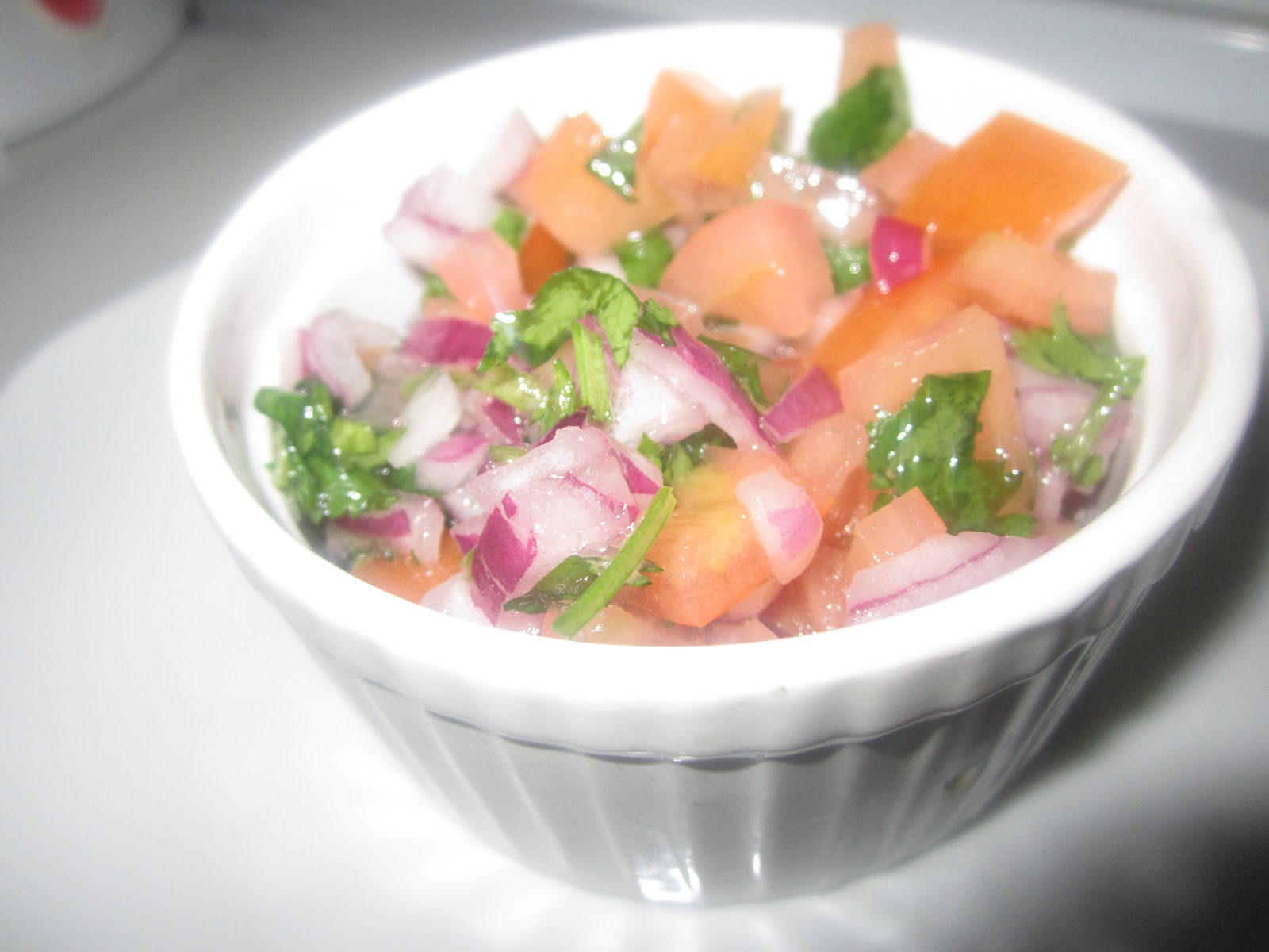 Dolly's Recipes N' more: Pico de Gallo o Chimol