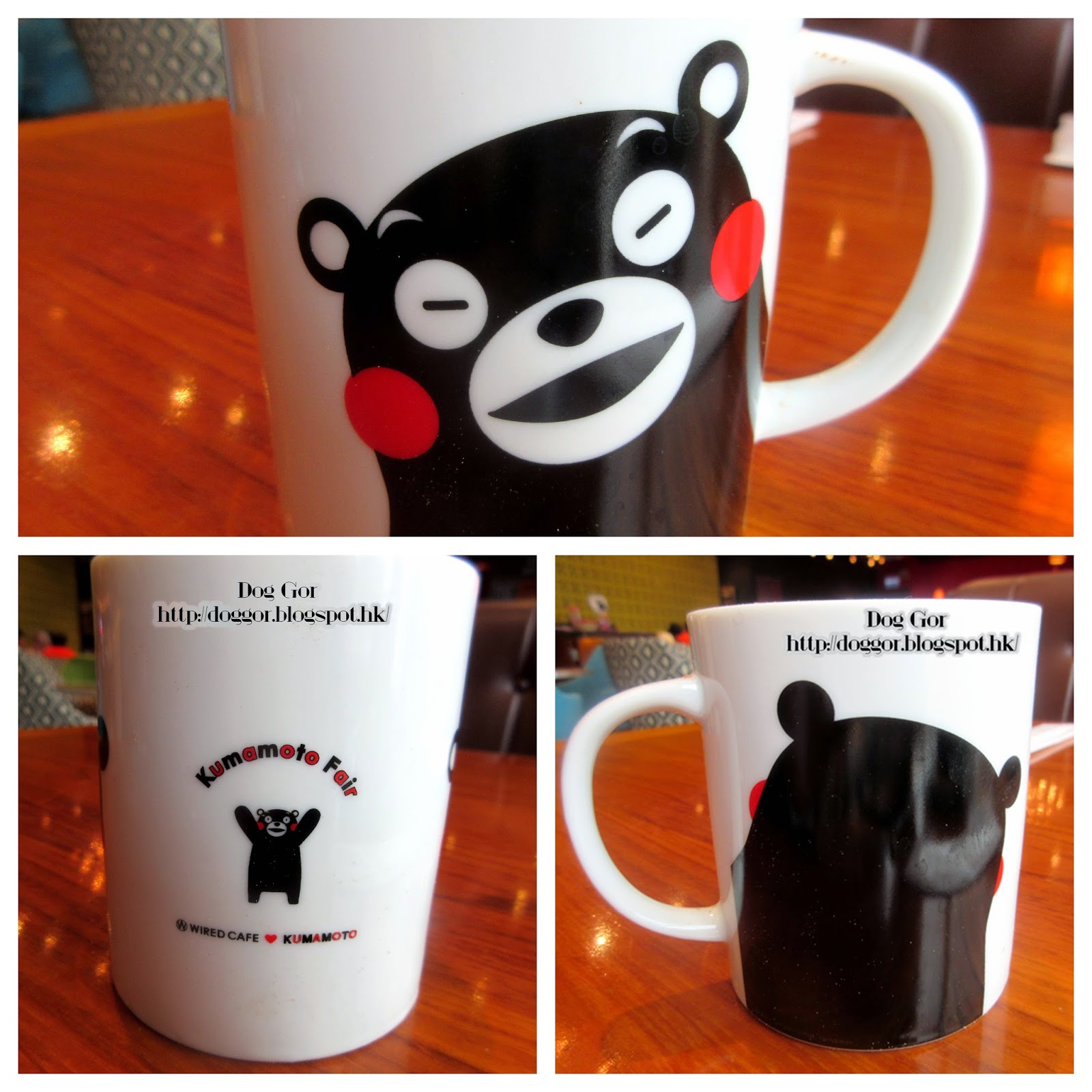 Dog Gor 誌: 我和熊本熊有個約會 @ Kumamon Pop up Café ( Wired Café 銅鑼灣 )