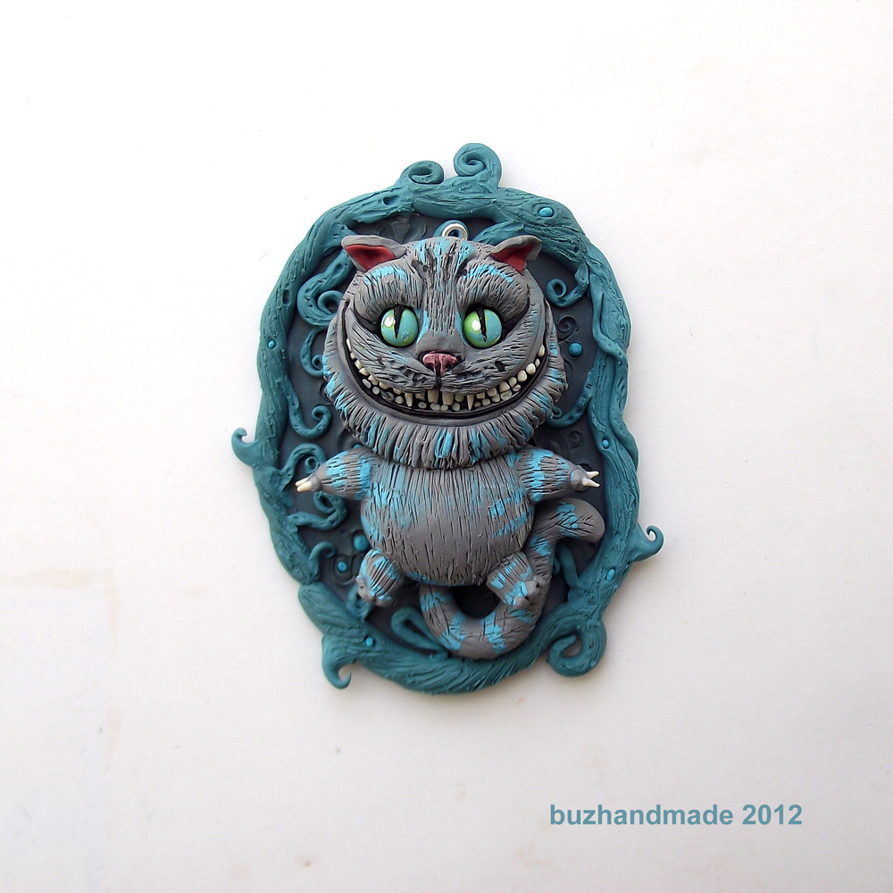 BuzHandmade: Stregatto in FIMO: Salto di Qualità.