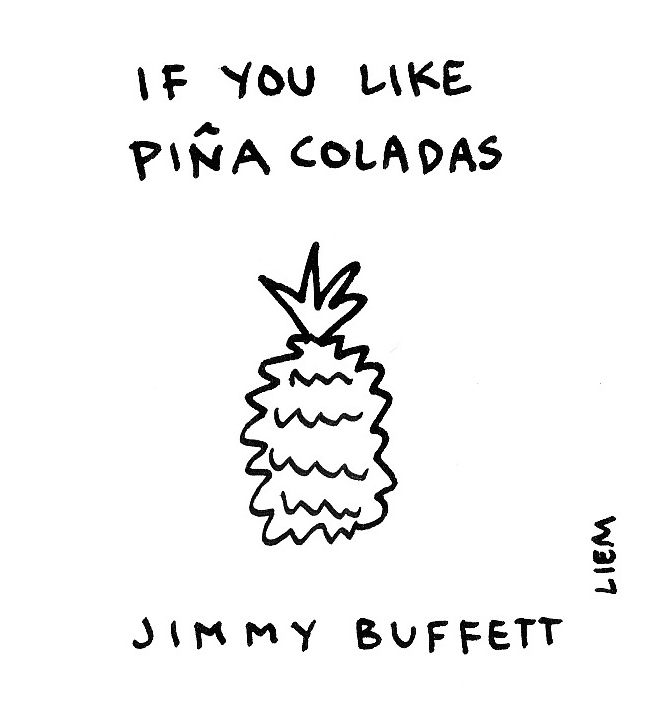 Sketchbook: 365-Song 74. Escape (Piña Colada song) Sketchbook: 365-Song 74. Escape (Piña Colada song)