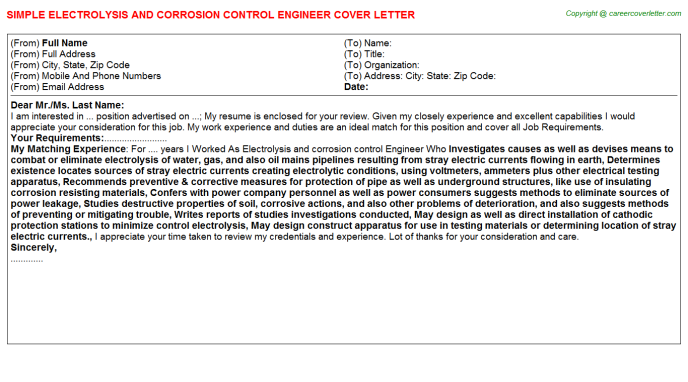 Boeing Cover Letter ~ Certificate Letter