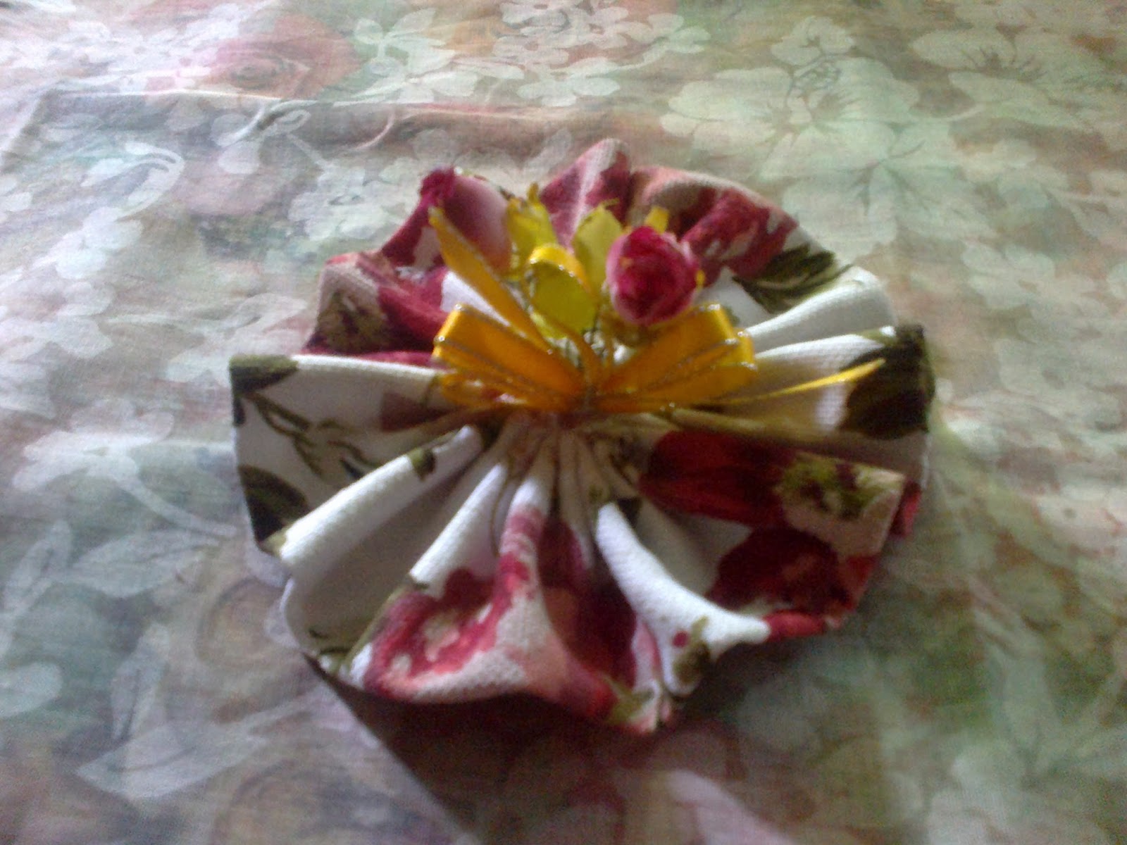 cik azz: Cara nak buat bunga menggunakan kain biasa, riben, organza dan ...