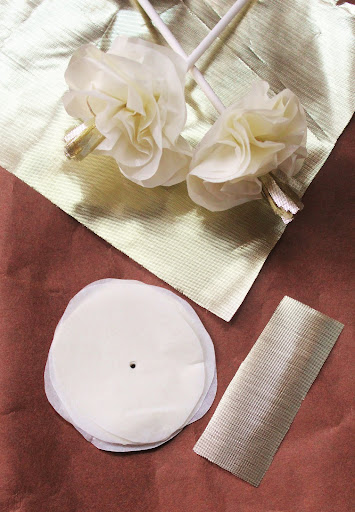 Icing Designs: DIY tissue paper and fringe cupcake toppers