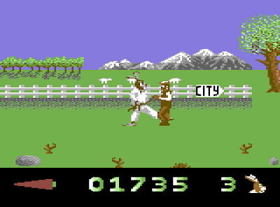 VGJUNK: NINJA RABBITS (COMMODORE 64)