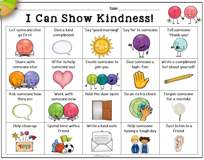 P2 UHS Goes Home: Values: KINDNESS