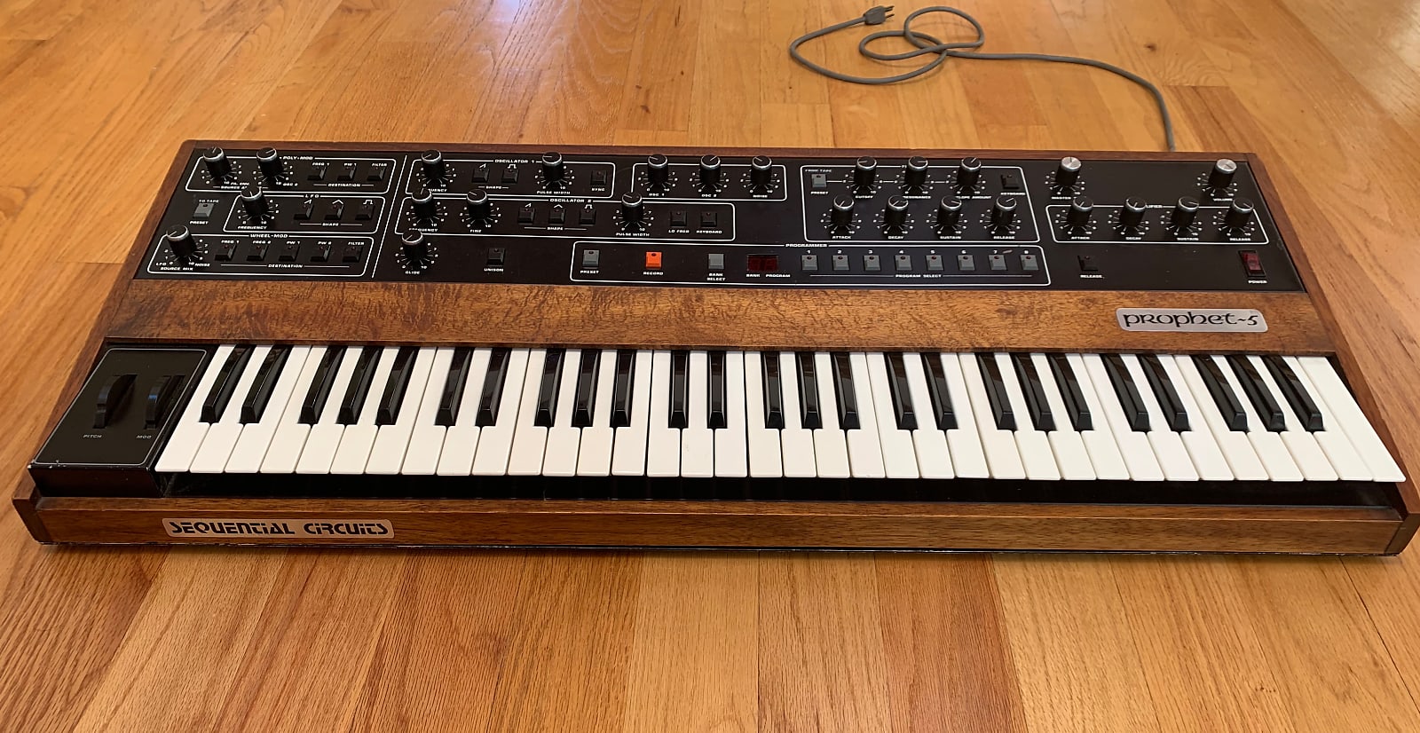 MATRIXSYNTH: Sequential Circuits Prophet 5 Rev. 1 SN 0056 w/ Koa Wood
