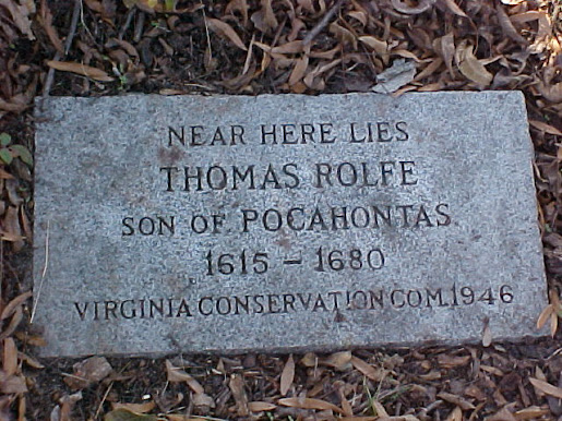 Three Family Trees: Col Robert Bolling's home and 2 wives