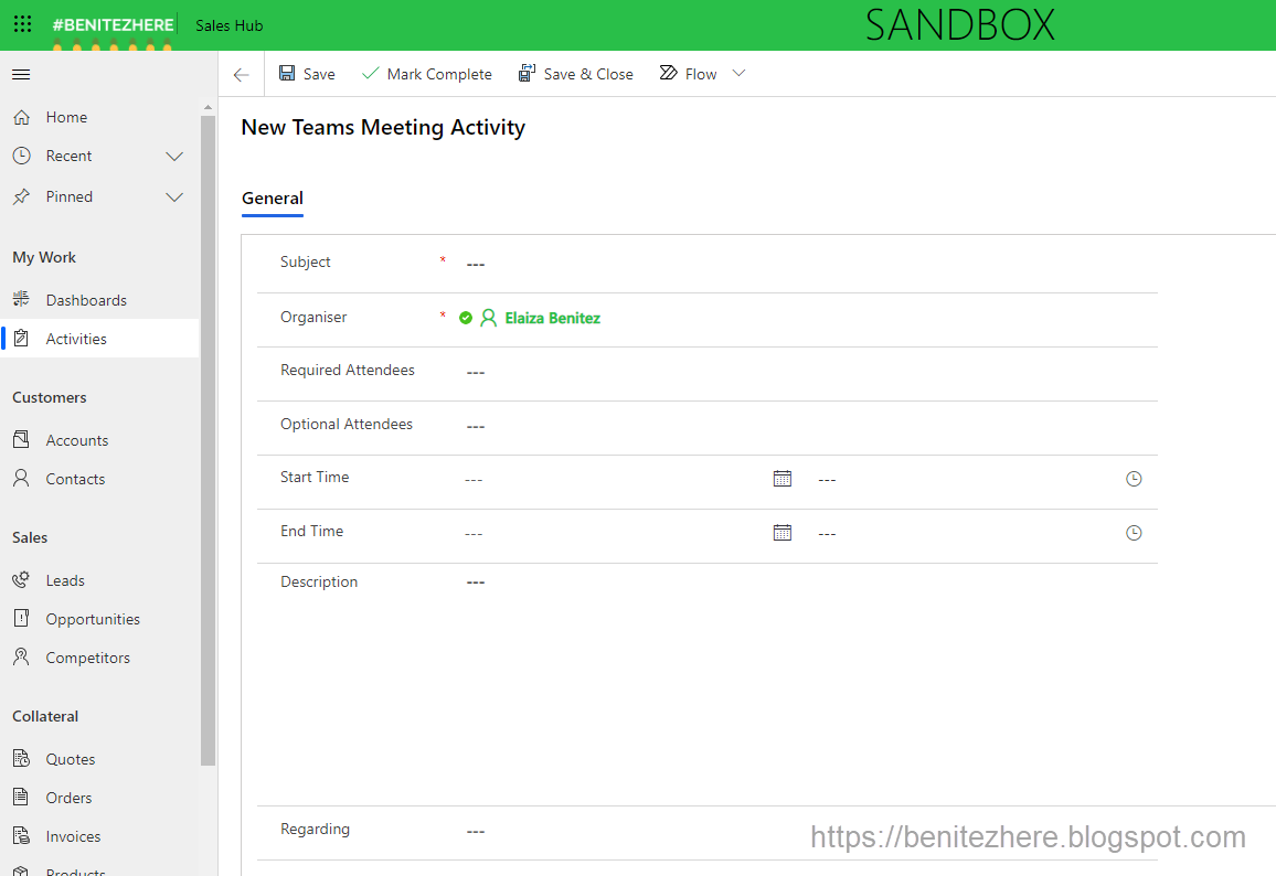 How to create and send a Teams Meeting from Microsoft Dataverse or ...