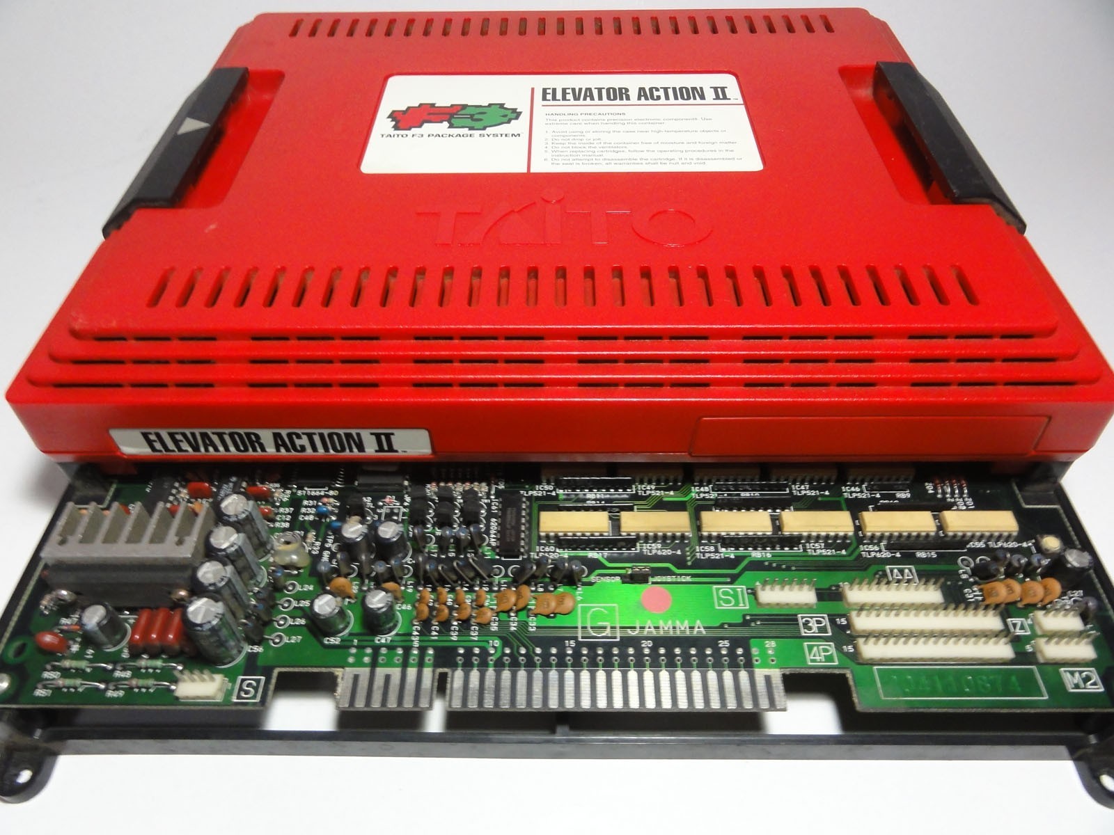 Arcademu Blog: ELEVATOR ACTION 2 ON A TAITO F3 SYSTEM