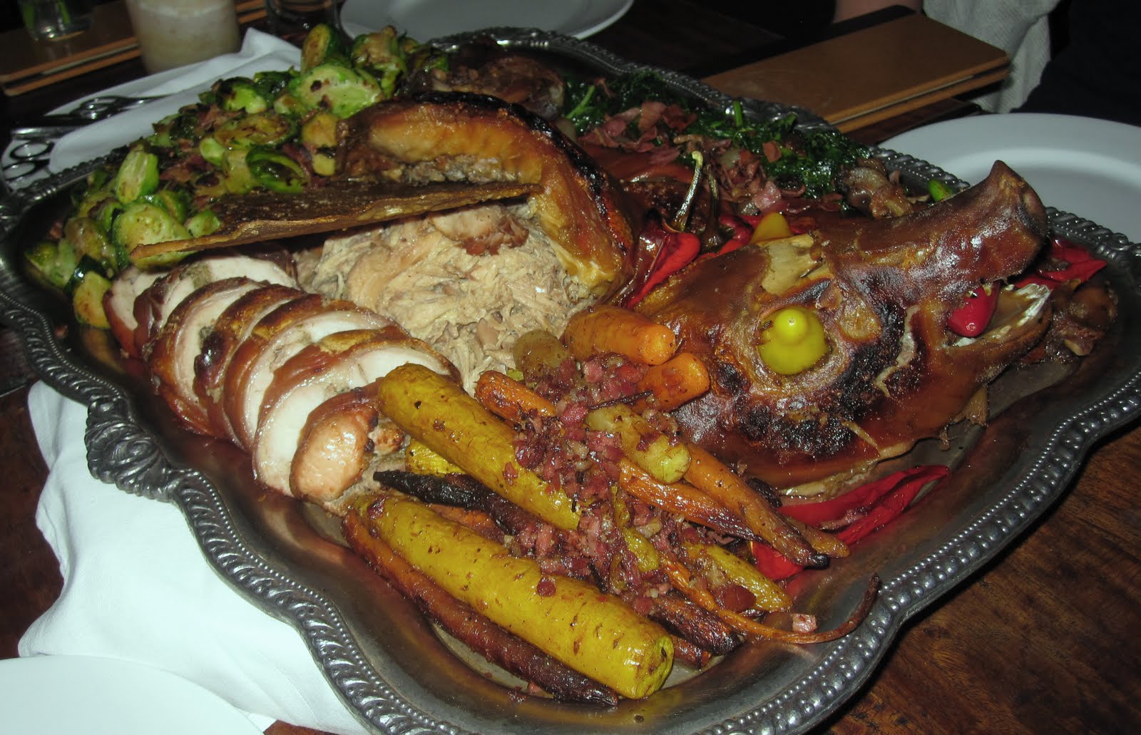 Cannundrums: Whole Pig Dinner - Ford's Filling Station