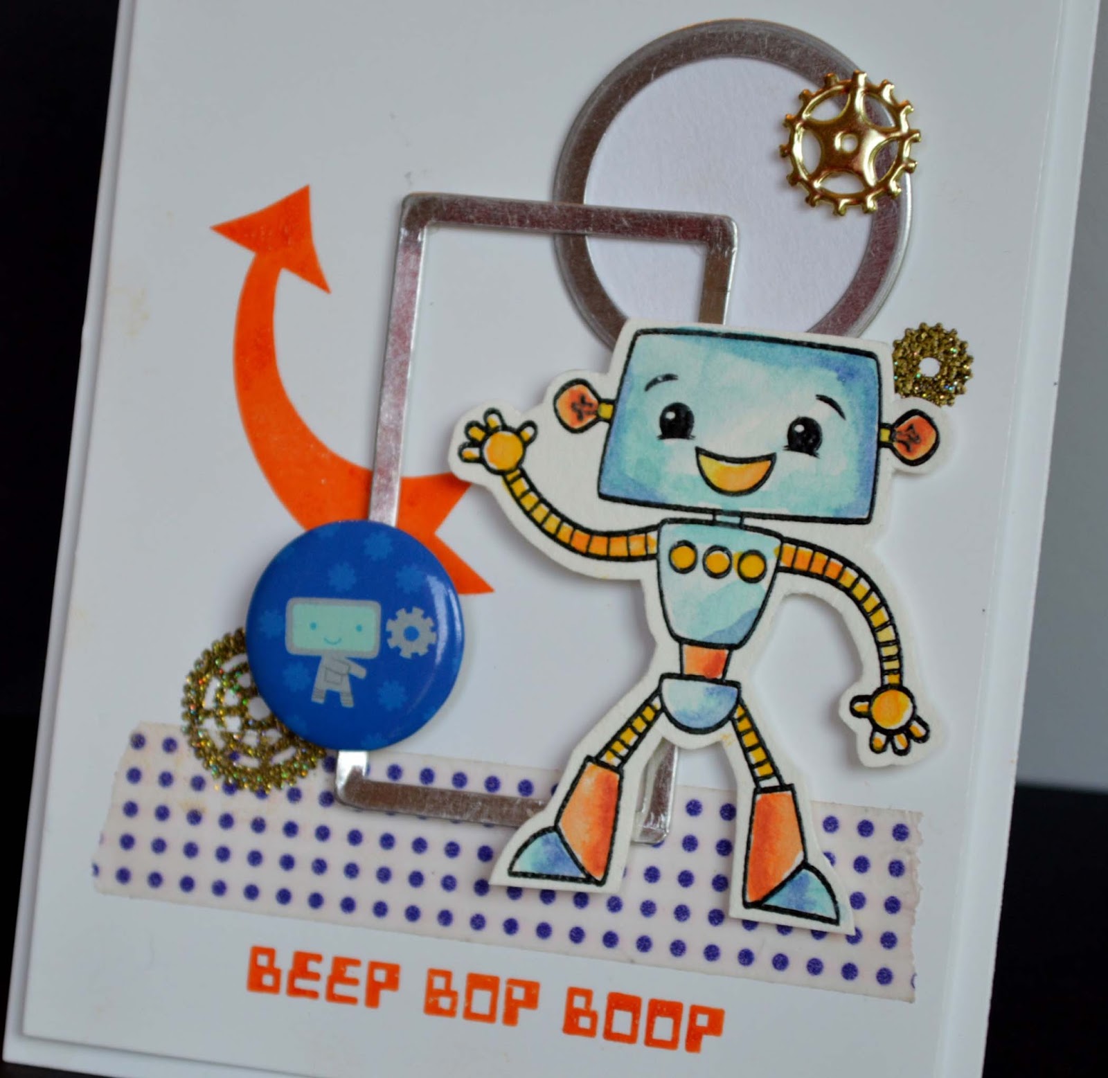 Pretty Cute Stamps Blog: beep bop boop