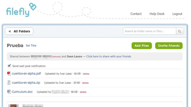 Escribo y sólo escribo: Facebook: comparte archivos con tus amigos ...