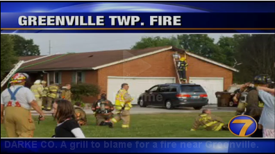 DarkeJournal.com: WHIOtv.com: House Fire Started by Grill