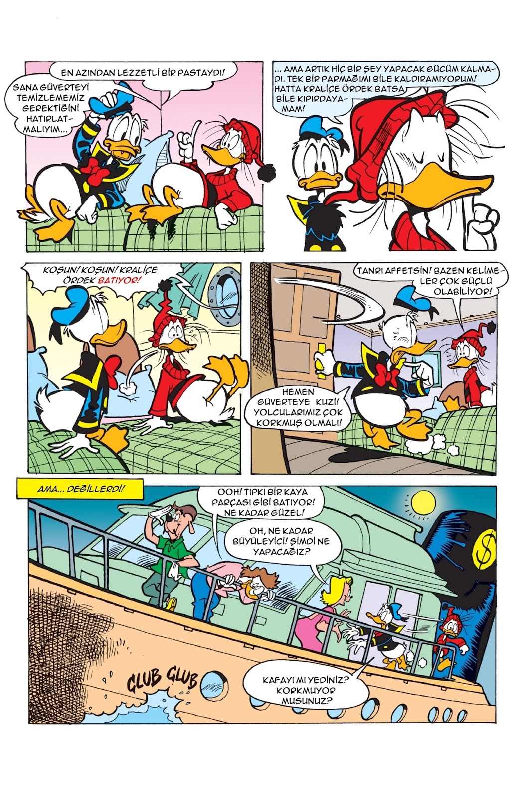 Donald DUCK Varyemez : Kaynak Çizgi diyarı : LOBADOR Paylaşımı