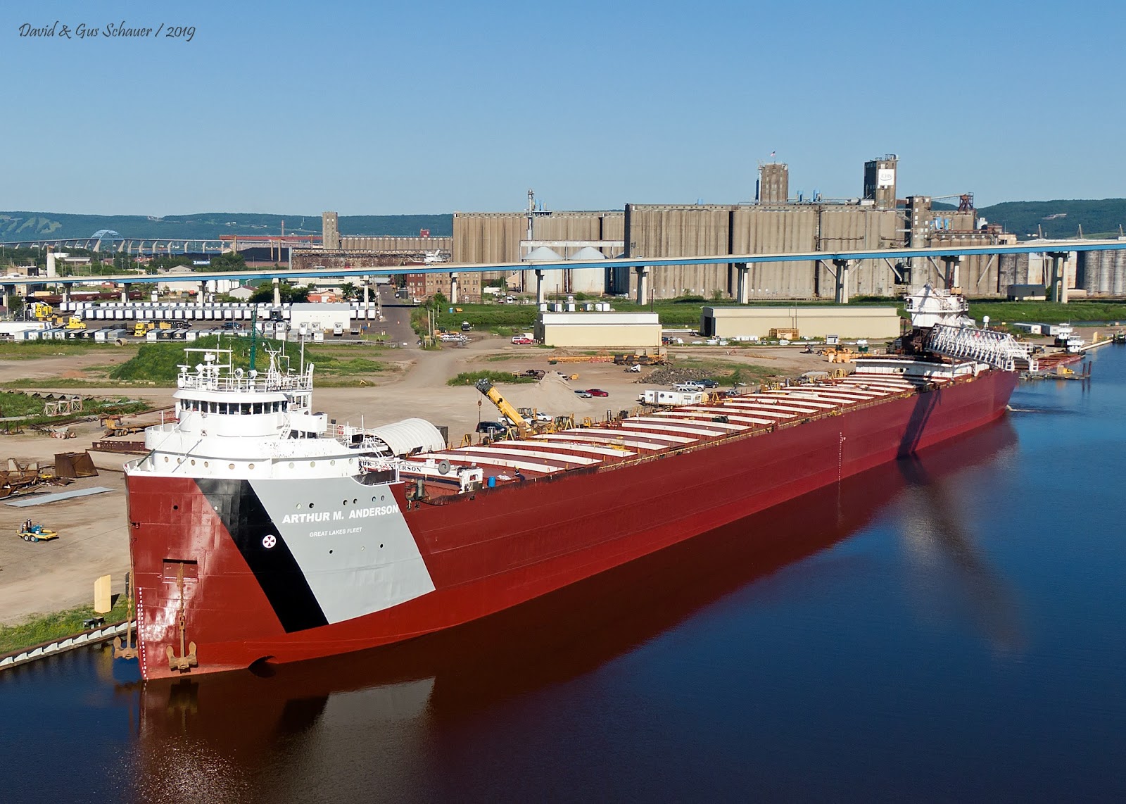 Industrial History: Arthur M Anderson is back in service after a 2.5 ...