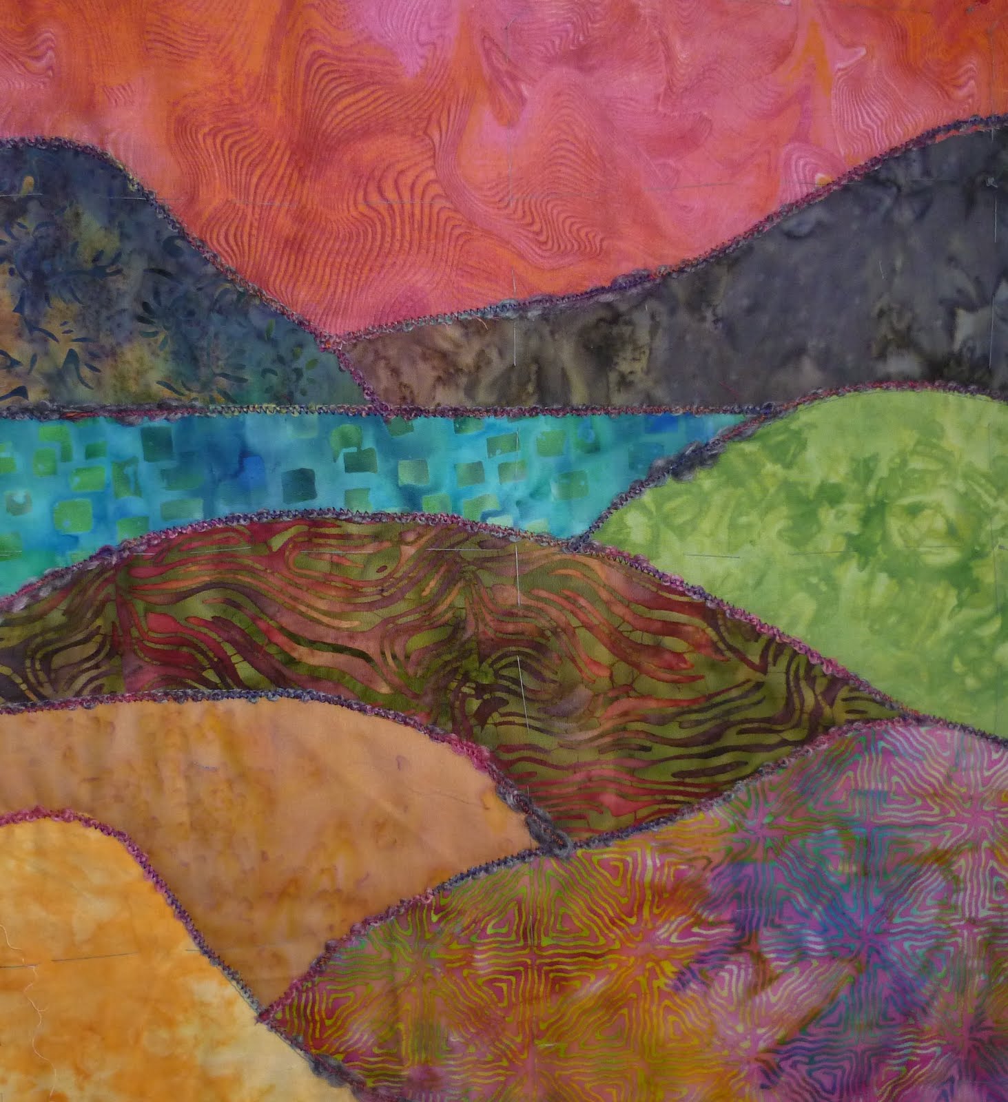 Jeaniality Patchwork Dorset: Landscape workshop