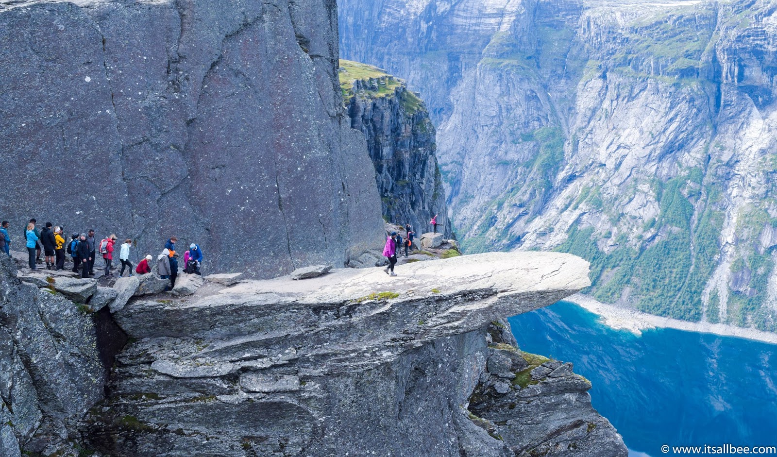 Our Experience Hiking Norway's Famous Trolltunga Trail - ItsAllBee ...