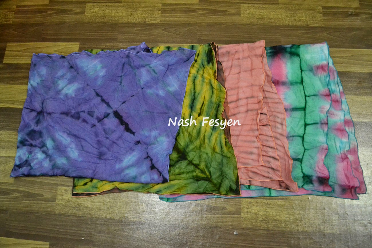 Nash Fesyen: shawl batik canting
