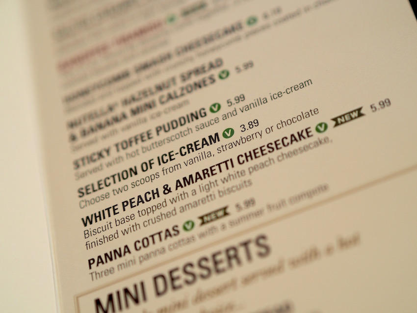 Tasting the New Menu at Prezzo - A Y E .. L I N E D