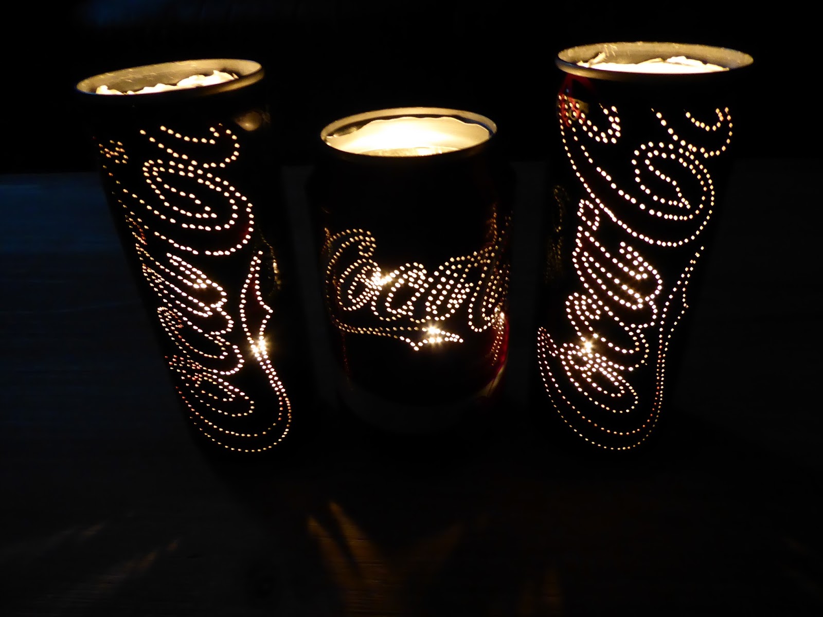 Créa Fantastik: Photophores en canettes