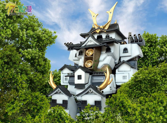 Gundam Family: HGUC 1/144 MRX-009 Psycho Gundam "Hikone Castle" Custom ...