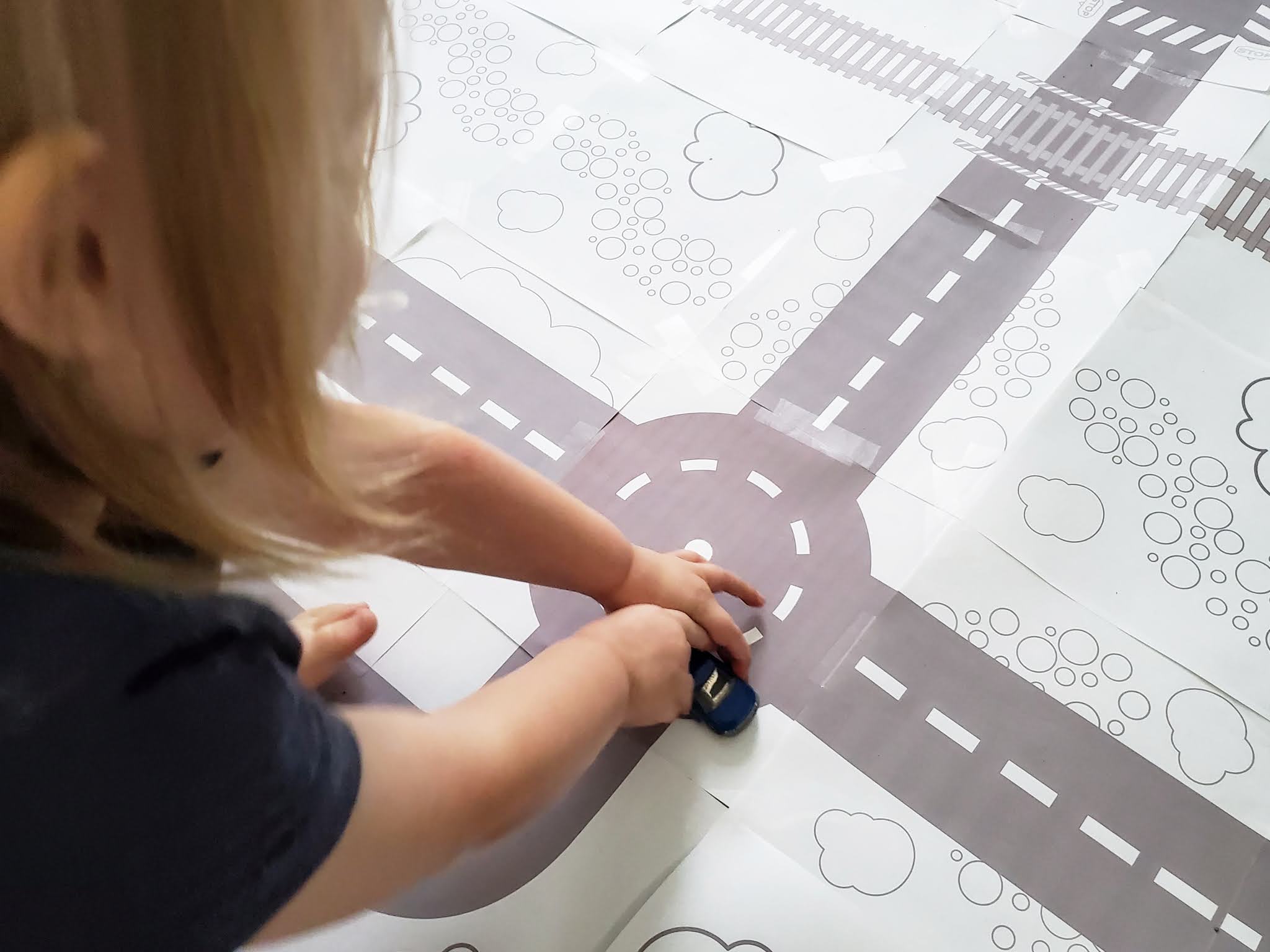 Hello, Wild Things: Play Road Printable