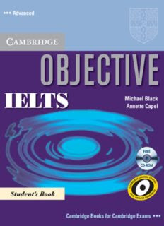 Cambridge Objective IELTS Advanced. Students Book pdf