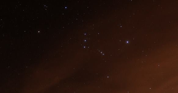ASTRONOMIAYRUTAS.: Sirio y Orión
