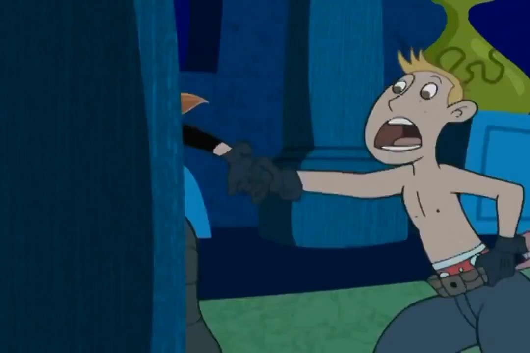 Shirtless Drawn Cartoon Boys & Men: Ron Stoppable in Boxers 4