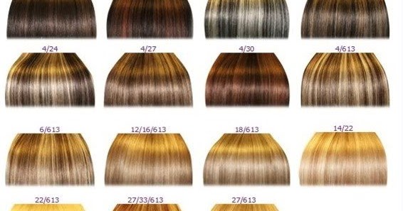 Pelo Hair Los Angeles: Hair Extension Color Charts Are Here!