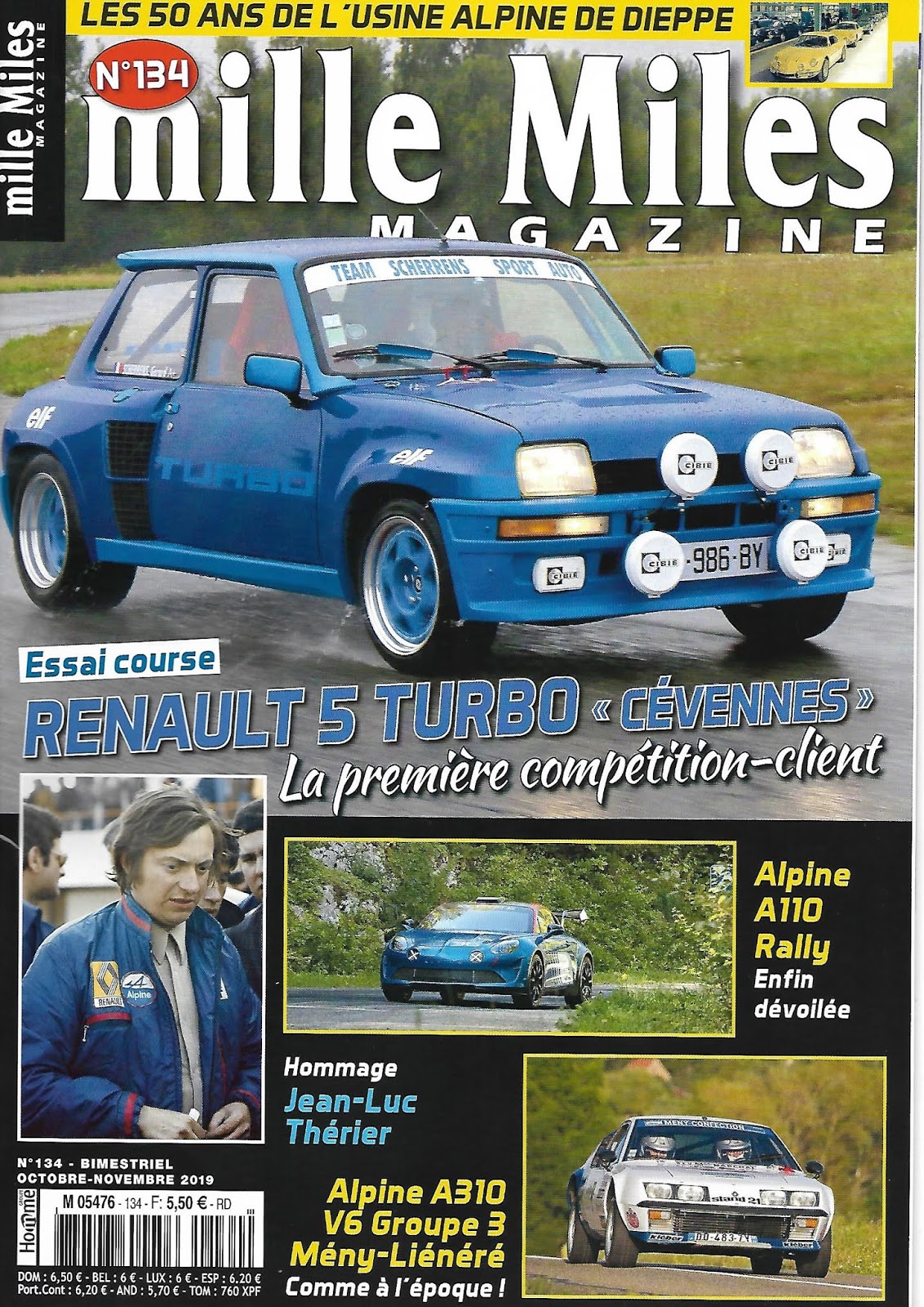 Alpine Portugal: Revista Mille Miles Magazine nº 134
