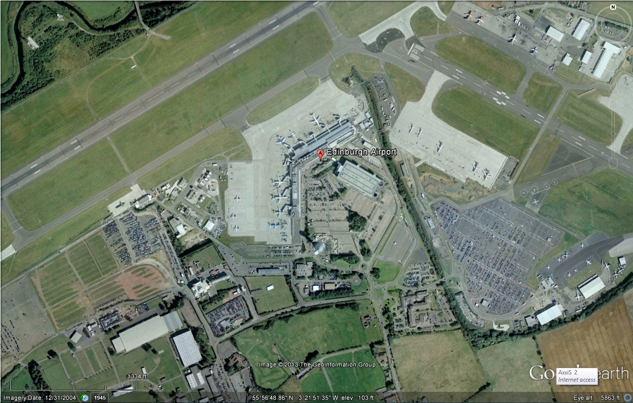 Control Tower Edinburgh Airport: 2013
