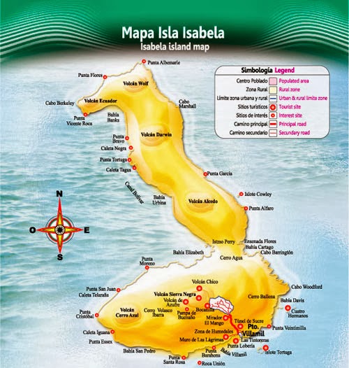 VISITA ISLA ISABELA EN GALAPAGOS: Isla Isabela en Galápagos Ecuador