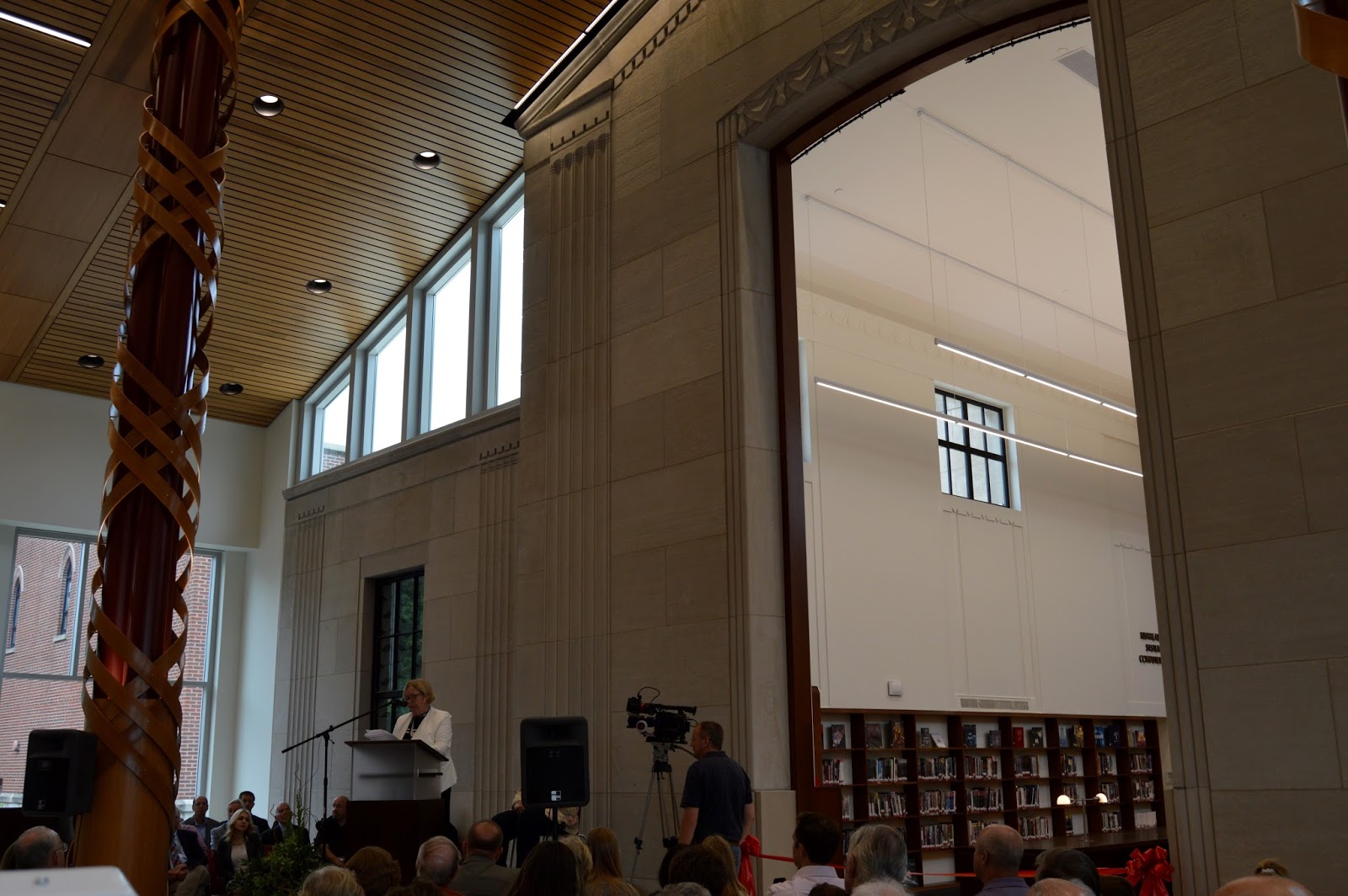 A Twist in History: Celebrating the Haish Memorial Library restoration