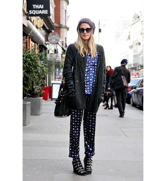 MY FASHION TRICKS: LONDON FASHION WEEK 2012 (Street style-Part-II)