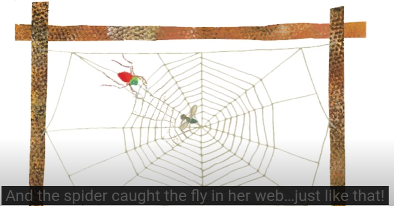 Nursery: Retelling "The Very Busy Spider"