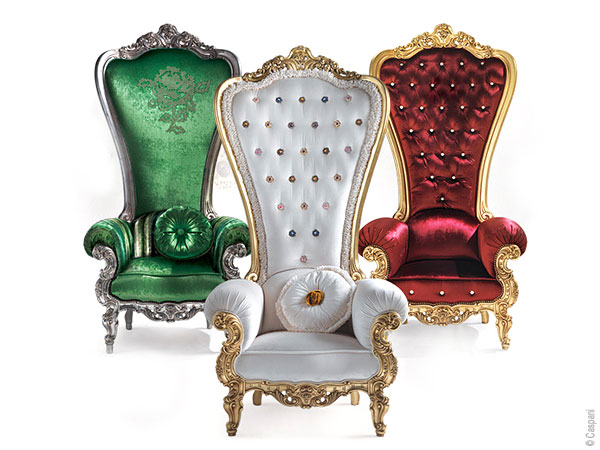 The Throne, le Fauteuil Royal de Caspani - MaxiTendance