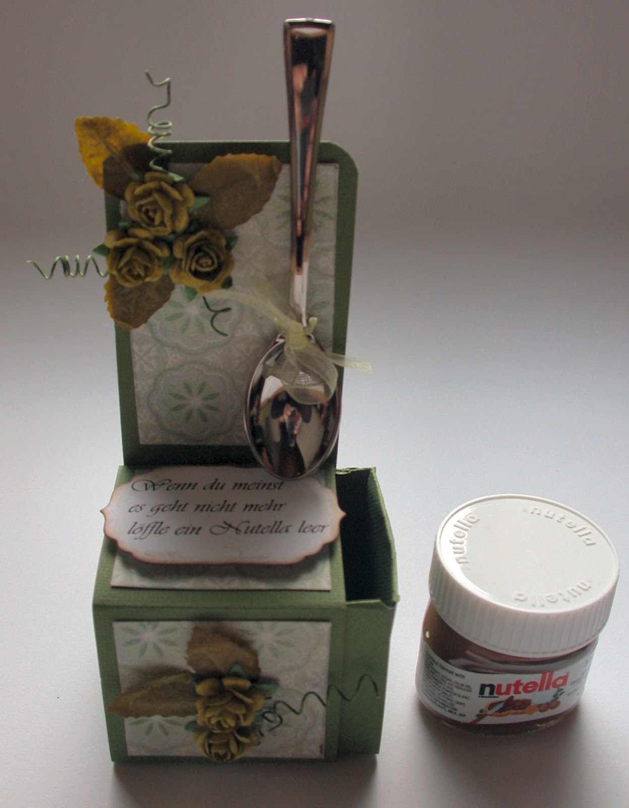 Yvonne`s Creative-Craft: Mini- Nutella Verpackung
