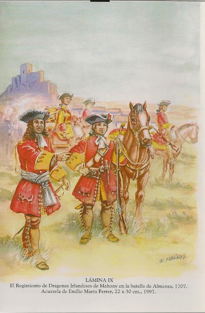Wars of Louis Quatorze: ALMANSA ,LA BATALLA, 1707.- Ilustraciones de ...